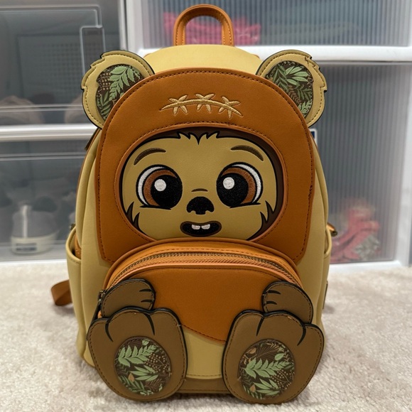 Loungefly | Bags | Star Wars Loungefly Ewok Wicket Nub Nub Mini ...